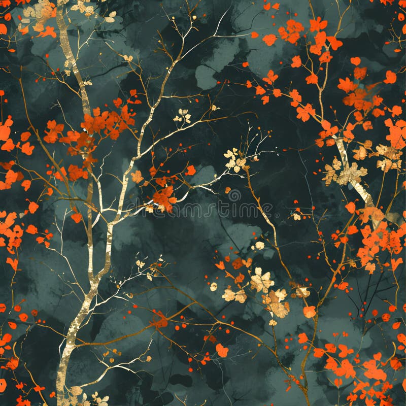 Organic Pattern Inspired by the Intricate Patterns Formed by the ...