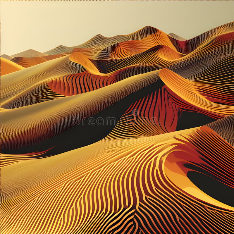 Organic Pattern Inspired by the Patterns Formed by Wind-swept Sand ...