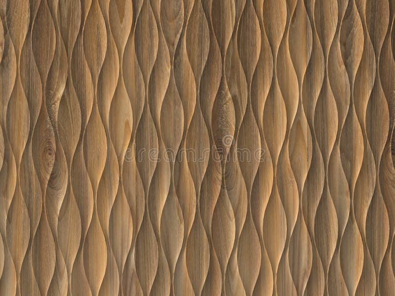 Organic Patterns Wallpaper 3D Design Stock Illustration - Illustration ...