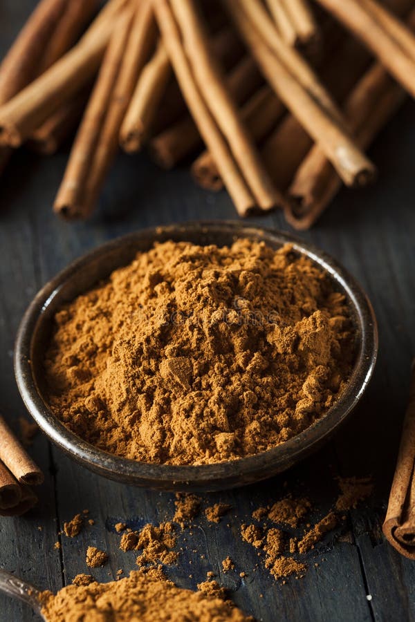 Cinnamon Border stock photo. Image of clove, space, flavorings - 33370884