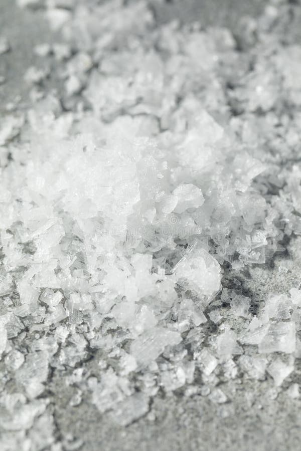 Organic Raw Flakey Sea Salt Stock Image - Image of flake, health: 244002005