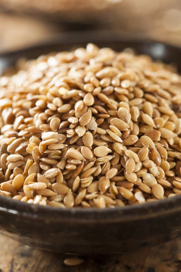 Organic Raw Flax Seeds stock image. Image of seeds, flaxseed - 39371613