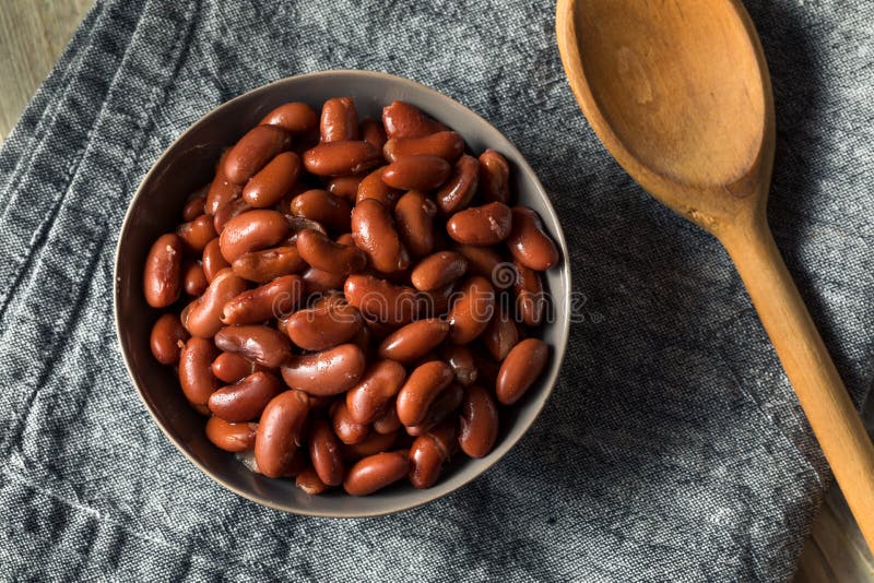 Organic Raw Red Beans stock image. Image of canned, ingredient - 143833073