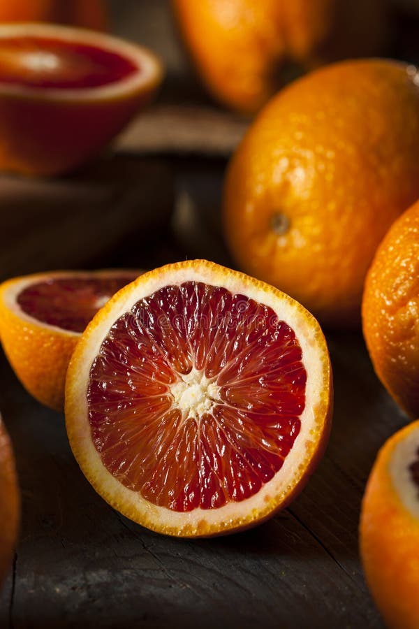 Organic Raw Red Blood Oranges Stock Photo - Image of healthy, orange ...