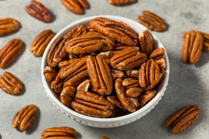 Organic Raw Whole Pecan Nuts Stock Image - Image of tasty, fresh: 330986569