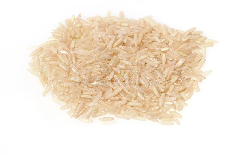 Organic Rice with Green Background Stock Image - Image of shapes ...