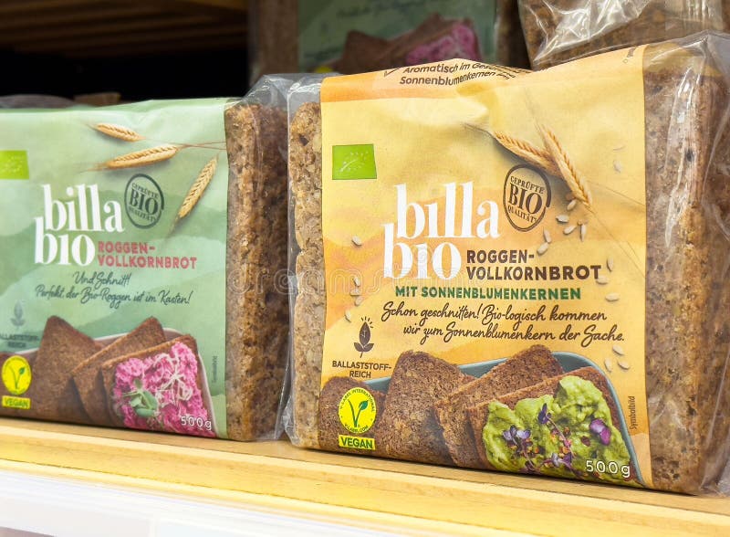 Organic Rye Bread with Sunflower Seeds in Eco-friendly Packaging ...