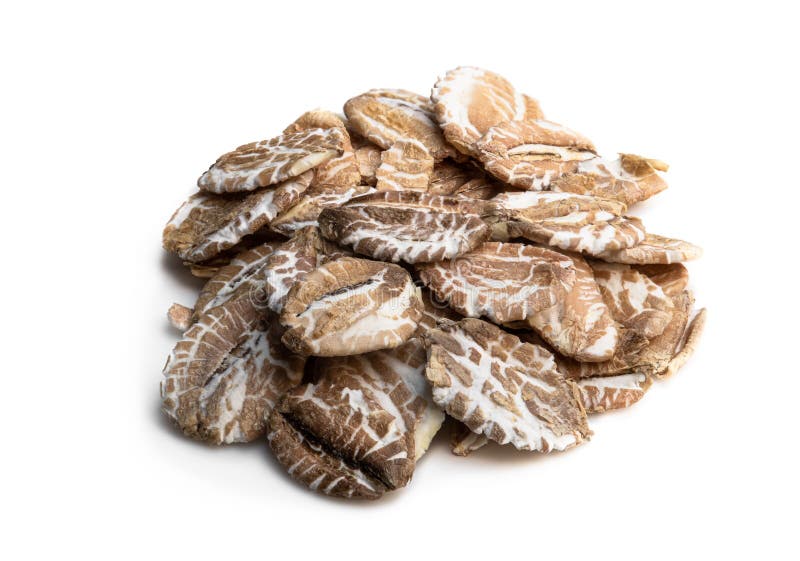 Organic Rye Flakes Isolated on White Stock Image - Image of heap, fibre ...