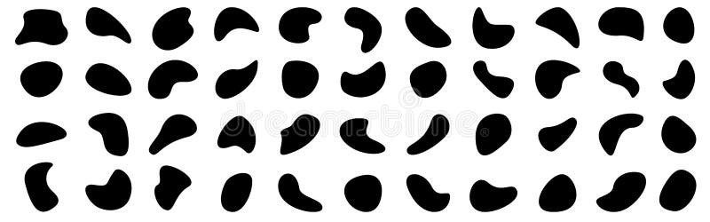 Irregular Oval Shapes Stock Illustrations – 629 Irregular Oval Shapes ...