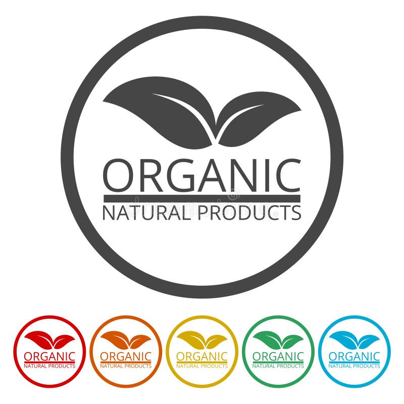 Organic sign stock vector. Illustration of environment - 129534075