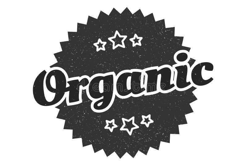 Organic Sign. Organic Vintage Retro Label Stock Vector - Illustration ...