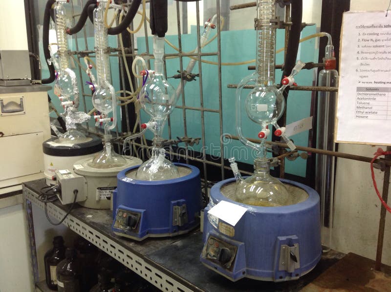 Organic Solvent Distillation Equipment Editorial Image - Image of ...
