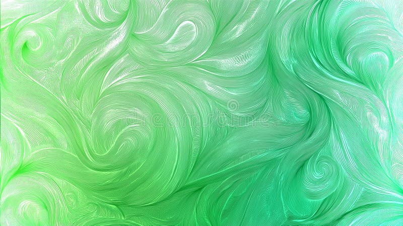 Organic Swirls in Pale Green Backdrop Ideal for Nature-inspired Designs ...