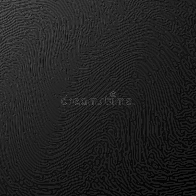 Organic Tactile Embossed Wavy Texture. Abstract Black Monochrome ...