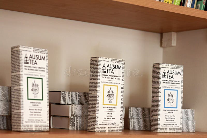 Organic tea brand products stock image. Image of cosmetology - 109540317