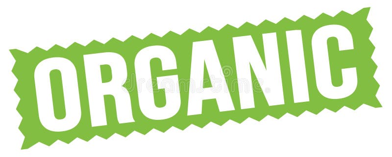 ORGANIC Text Written on Green Stamp Sign Stock Illustration ...