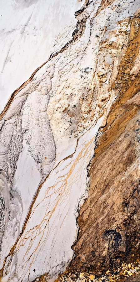 Water Streak on Golden Sand Stock Image - Image of lines, dunes: 100046555