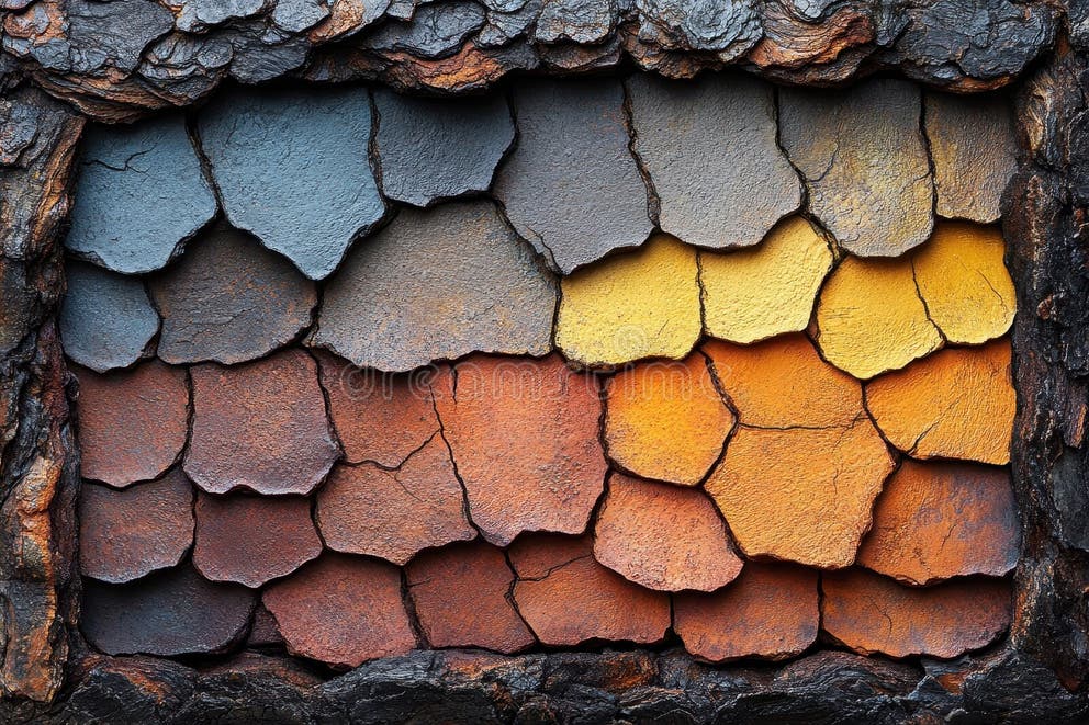 Organic Textures Blend with Gradients, Inspired by Tree Bark, Moss, and ...