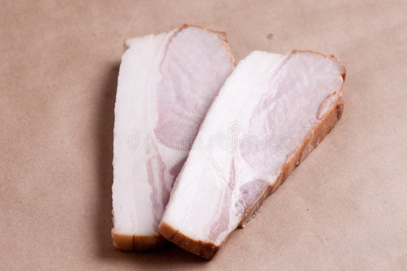 Organic Irish Thick Cut Bacon Rashers Stock Image - Image of smoked ...