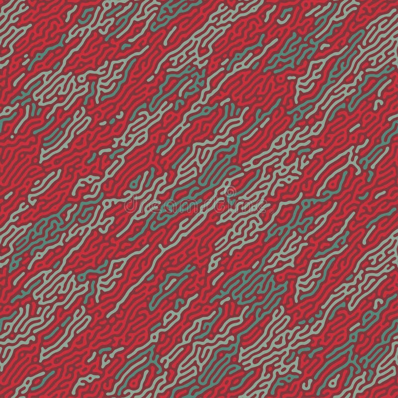 Organic Turing Reaction Diffusion Pattern Stock Vector - Illustration ...