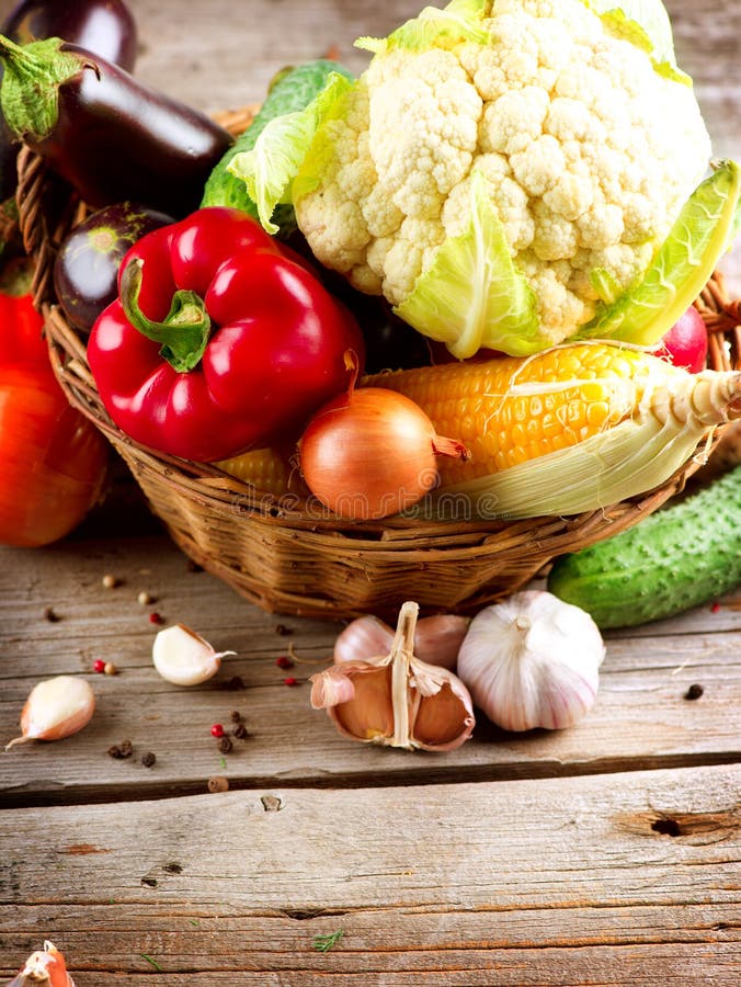 Organic Vegetables stock photo. Image of abstract, eating - 26733666