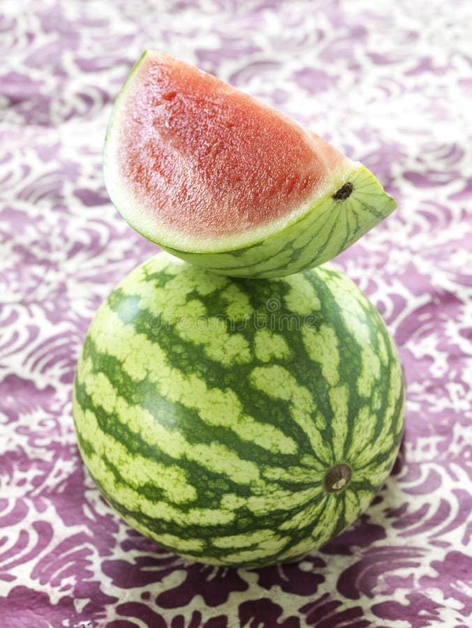 Organic watermelons stock image. Image of full, exotic - 23705991
