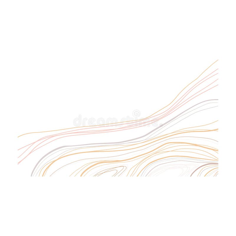 Organic Wavy Lines Illustration Stock Vector - Illustration of ...
