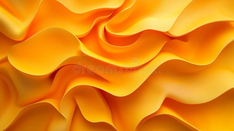 Organic Yellow Abstract Wallpaper Featuring a Panoramic View As Its ...