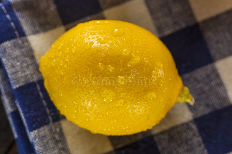 Organic Yellow Citrus Lemons Stock Photo - Image of citric, delicious ...