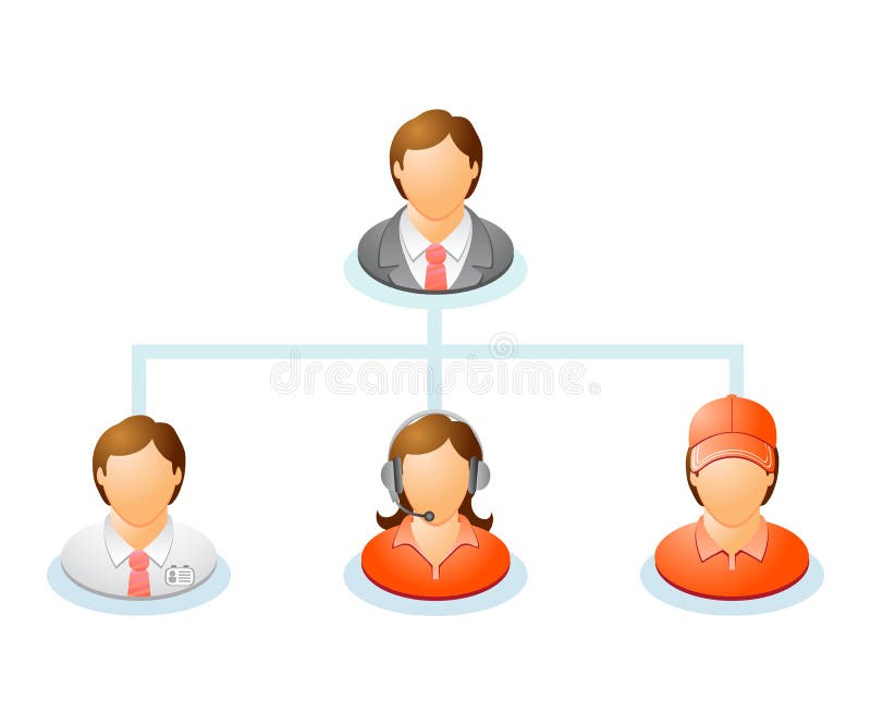 Organigramme illustration de vecteur. Illustration du illustration ...