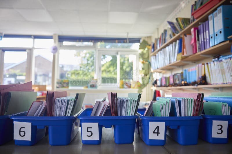 Organiser for Elementary or Primary School Exercise Books and Folders ...