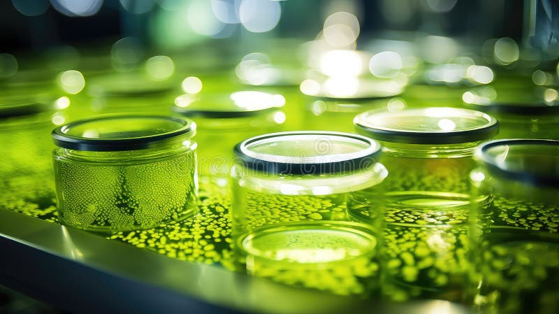 Organisms micro algae stock illustration. Illustration of importance - 318155601