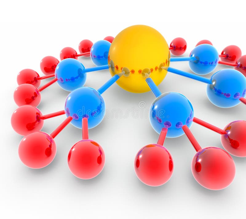 Organización stock de ilustración. Ilustración de dimensional - 9771817