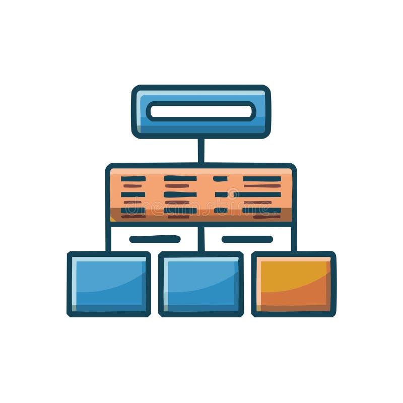 Organization Chart Diagram Stock Illustrations – 44,694 Organization ...