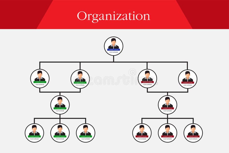 Organization Chart Infographics Design. Infographics. Vector Stock ...