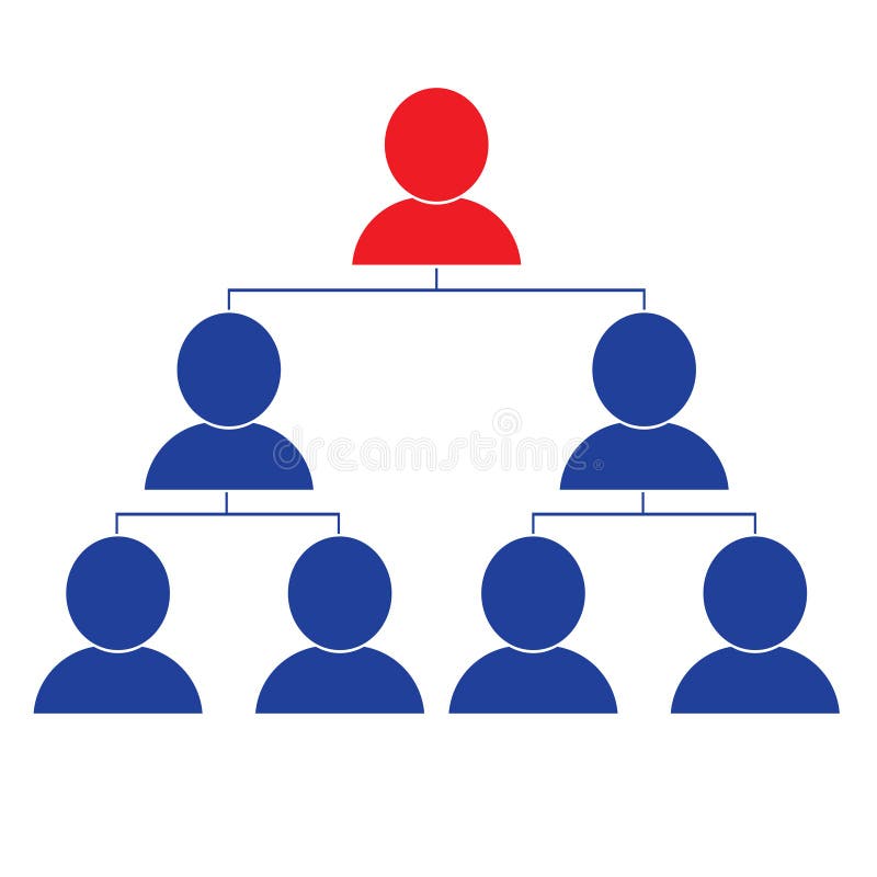 People on Flow Corporate Business Organization Chart Stock Vector ...