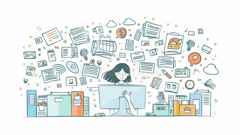 Organization of Data Archives, Office Documents and Files. Modern ...