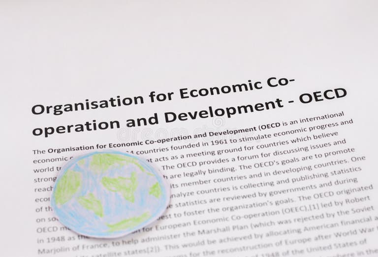 Organization for Economic Co-operation and Development OECD Stock Photo ...