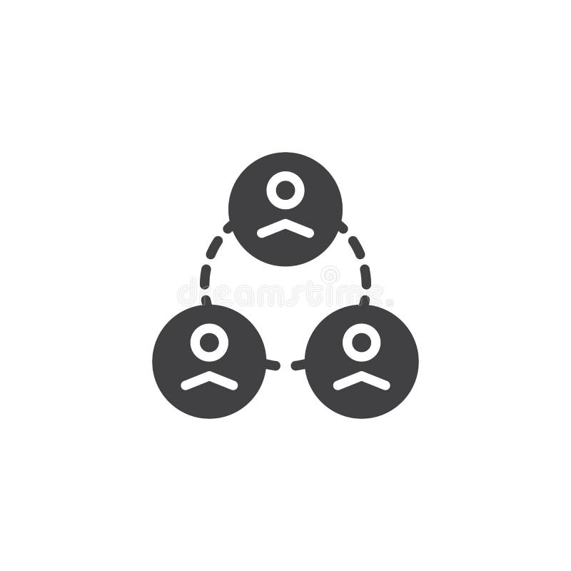 Organization Group Vector Icon Stock Vector - Illustration of design ...