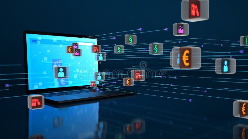 Organization and Management Stock Illustration - Illustration of ...