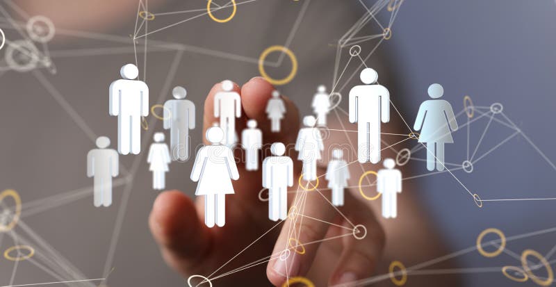 Organization Network Team Concept Networking Stock Photo - Image of ...