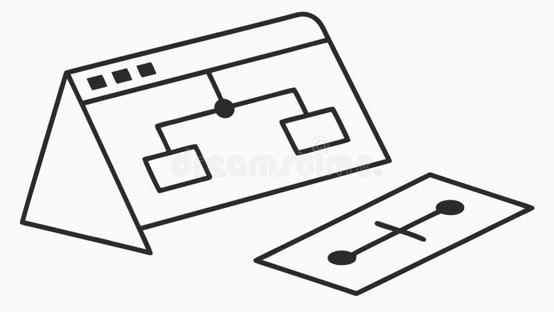 Organizational Chart, Business Structure, Workflow Diagram, Vector ...