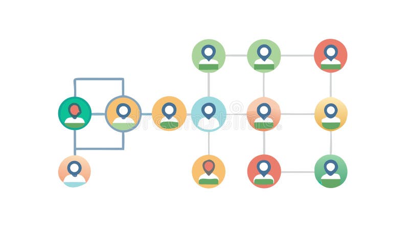 Organizational Chart Hierarchy Stock Illustrations – 6,573 ...