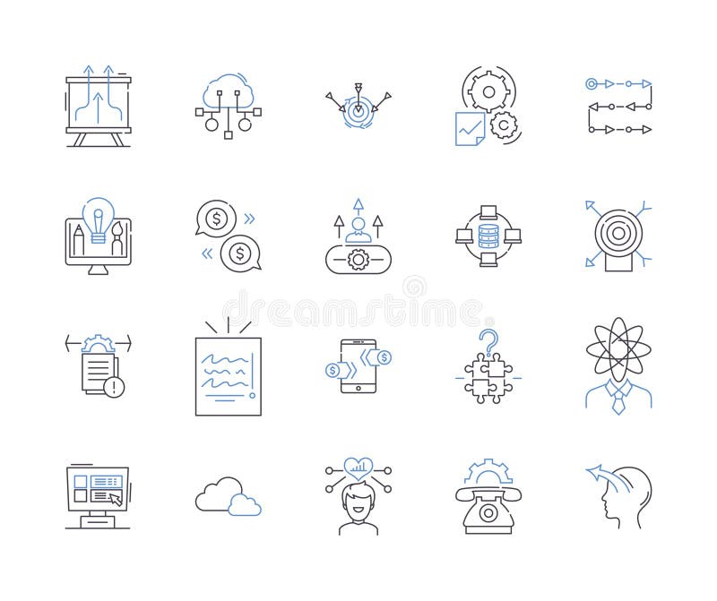 Organizational Development Outline Icons Collection. Organization ... Organizational Development Outline Icons Collection. Organization ...