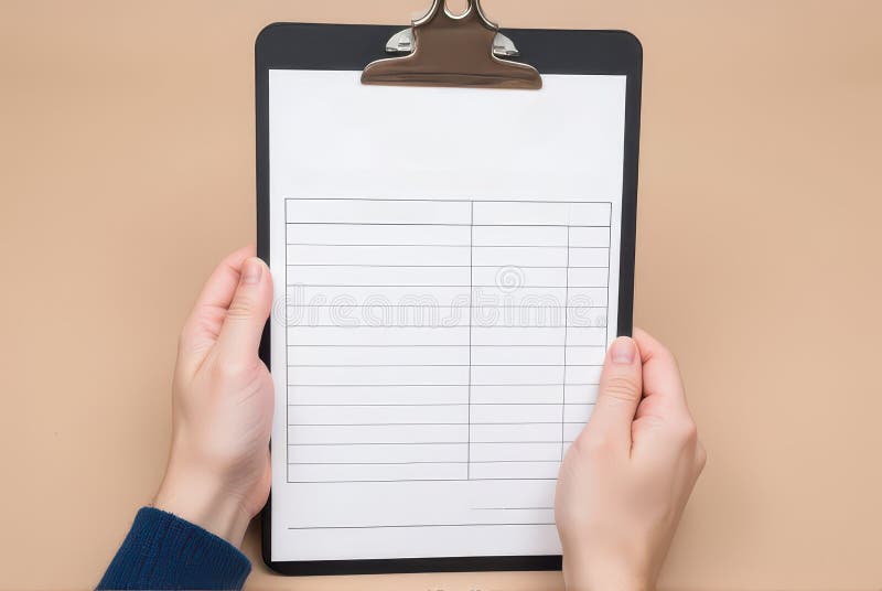 Organizational Document Review Process Professional Office Focus Stock ...