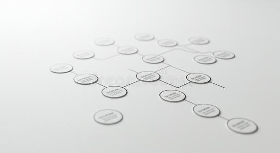 Organizational Flowchart on a White Background, Featuring ...