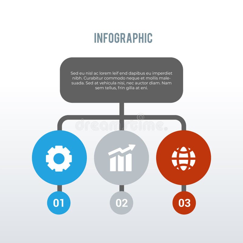 Organizational Structure Infographic Template Design. Business Concept ...