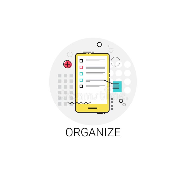 Organize Icon Stock Illustrations – 42,056 Organize Icon Stock ...