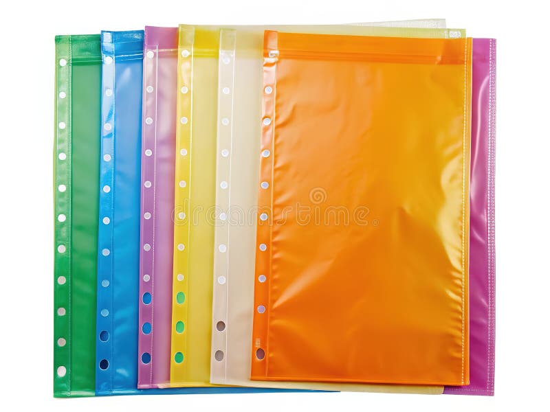 A4 Punched Pocket Sheet Protector Durable Stylish and Affordable ...