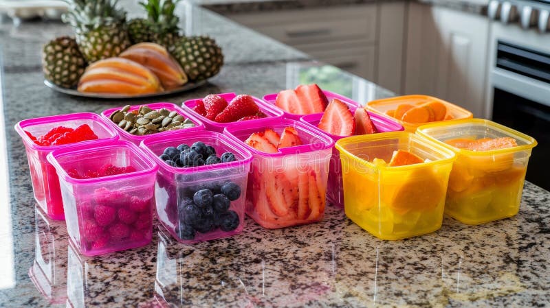 Organize Your Week with Batch Cooking Healthy Foods in Tupperware ...
